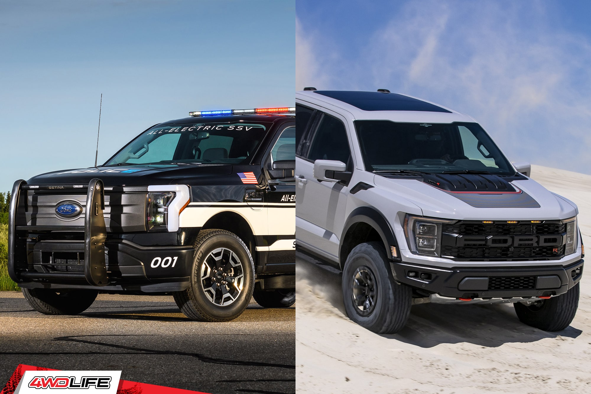 Ford F-150 Lightning vs. Ford F-150 Raptor | 4WD Life